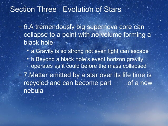 Stars and Galaxies Notes PowerPoint | PPT
