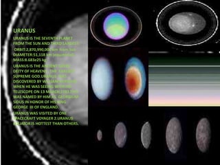 Stars and planets | PPTX