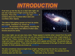 Stars and solar system | PPTX | Space and Astronomy | Science