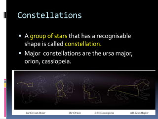 Stars and solar system | PPTX | Geography | Science