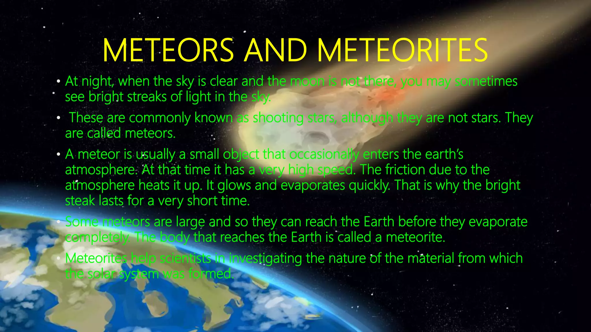 Stars and the solar system/ class8 / science / physics / ncert | PPTX