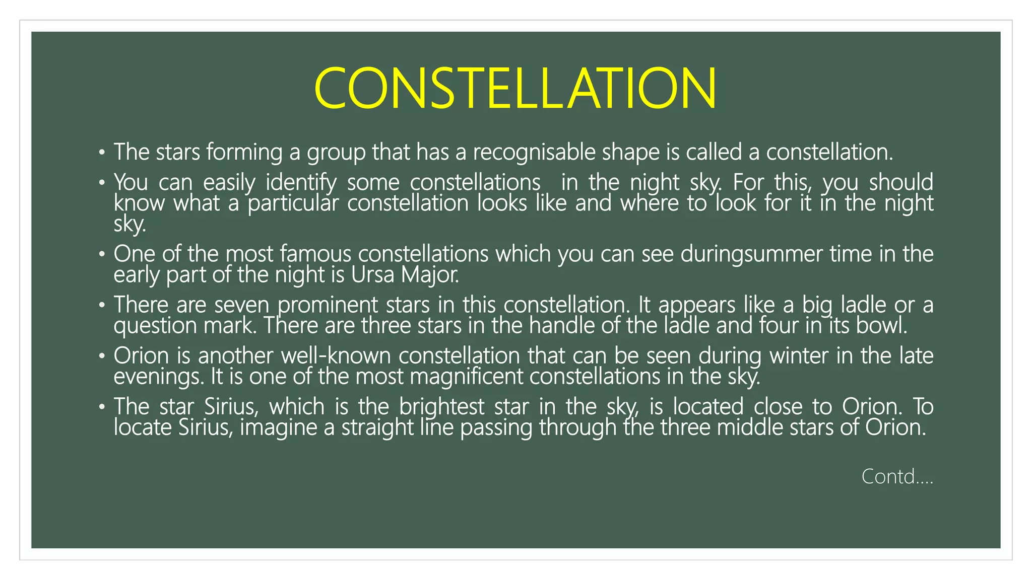 Stars and the solar system/ class8 / science / physics / ncert | PPTX