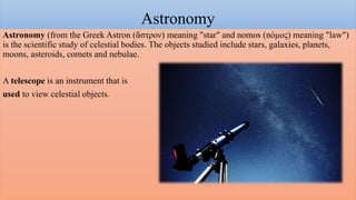 Stars and the solar system | PPTX