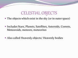 Stars and the solar system | PPTX
