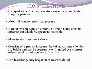 Stars and the solar system | PPTX