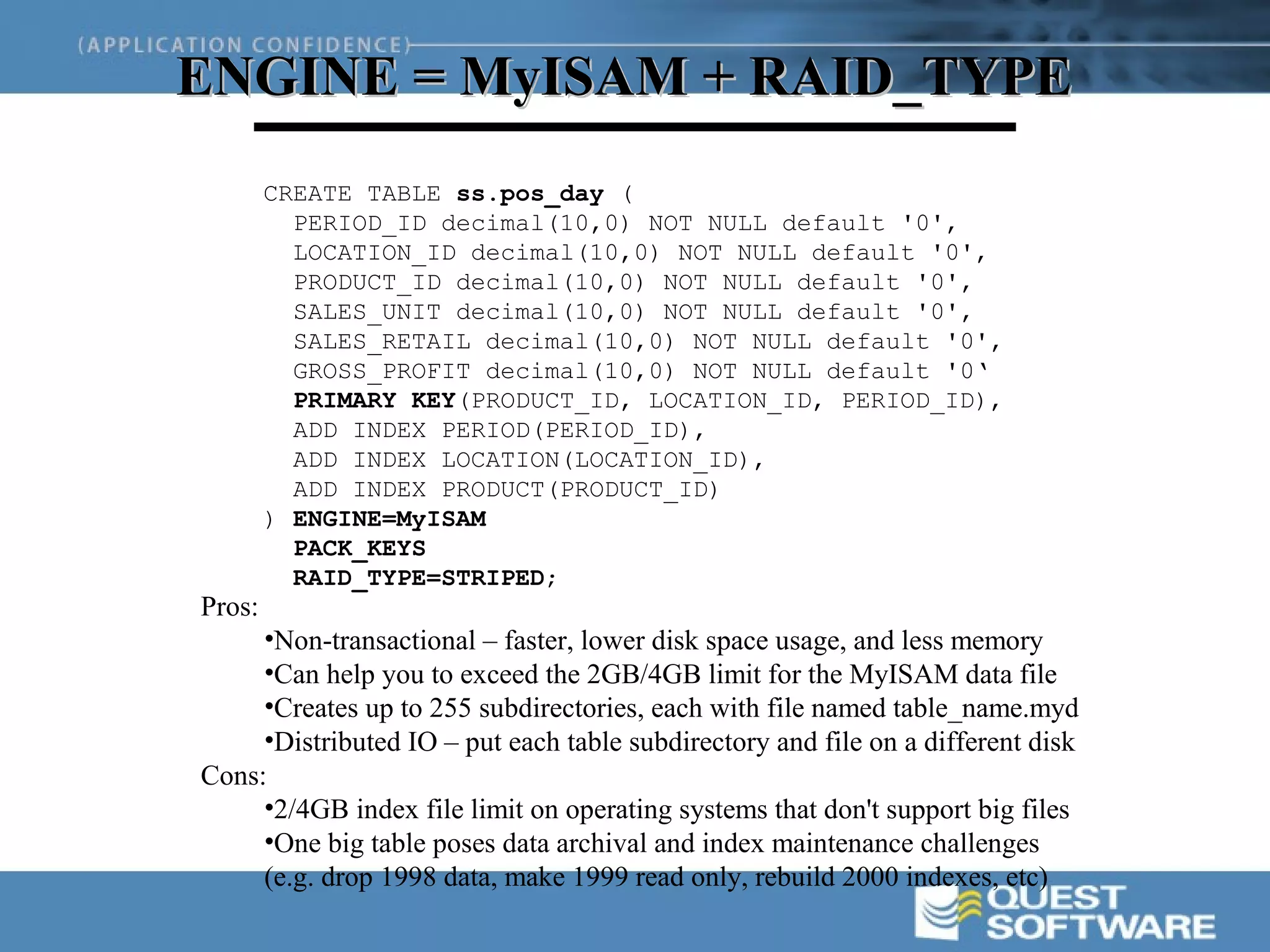 Data Warehouse Logical Design using Mysql | PPT