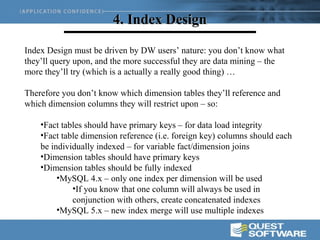 Data Warehouse Logical Design using Mysql | PPT