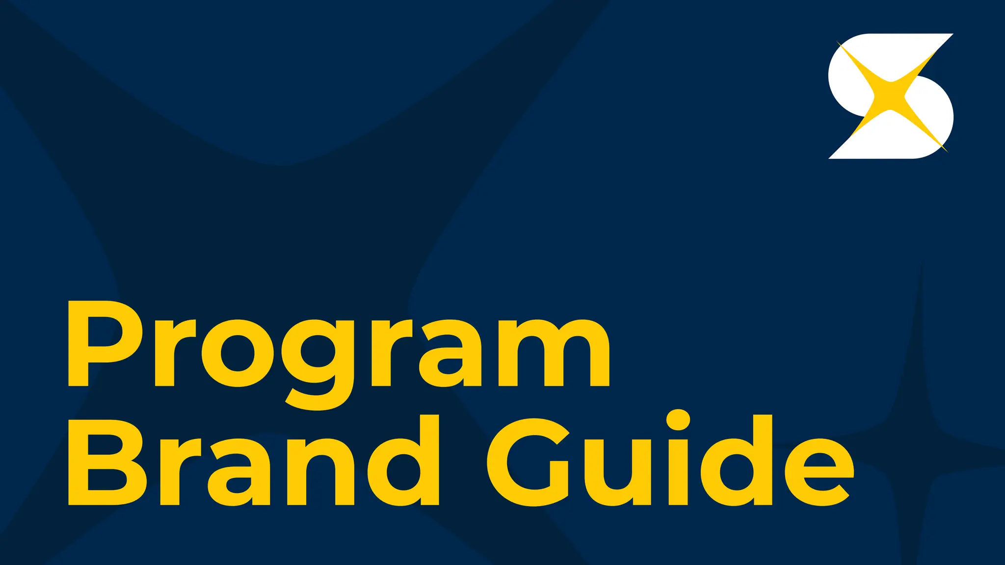 STAR Scholars Program Brand Guide Presentation | PDF