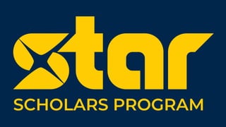 STAR Scholars Program Brand Guide Presentation | PDF