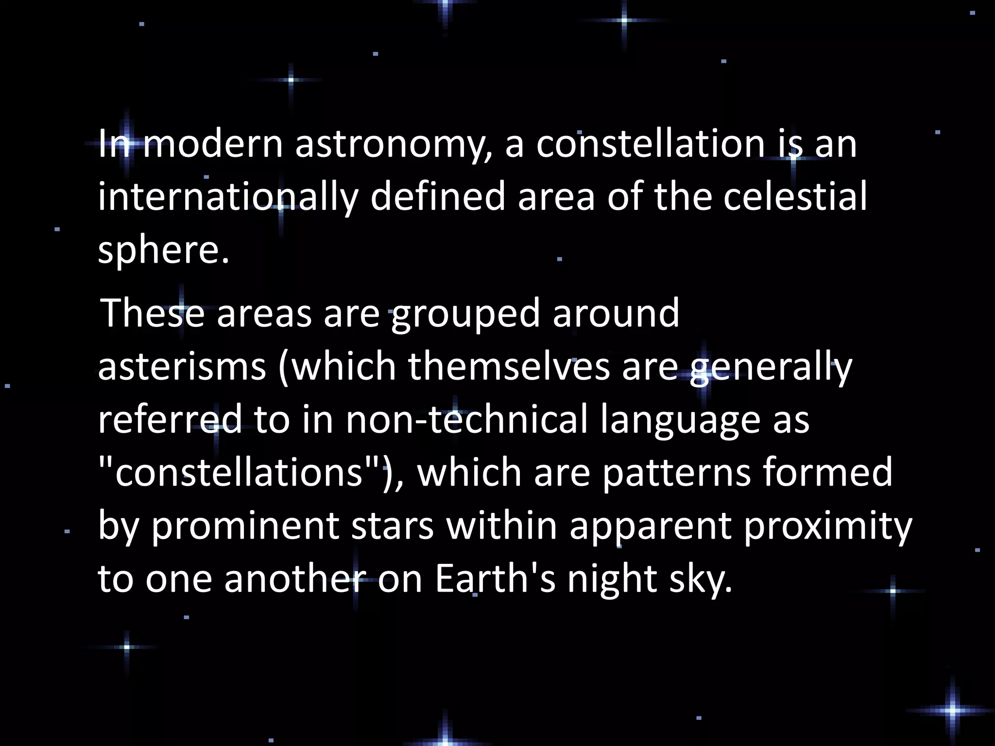 Stars & constellations | PPTX | Astrology | Religion & Spirituality