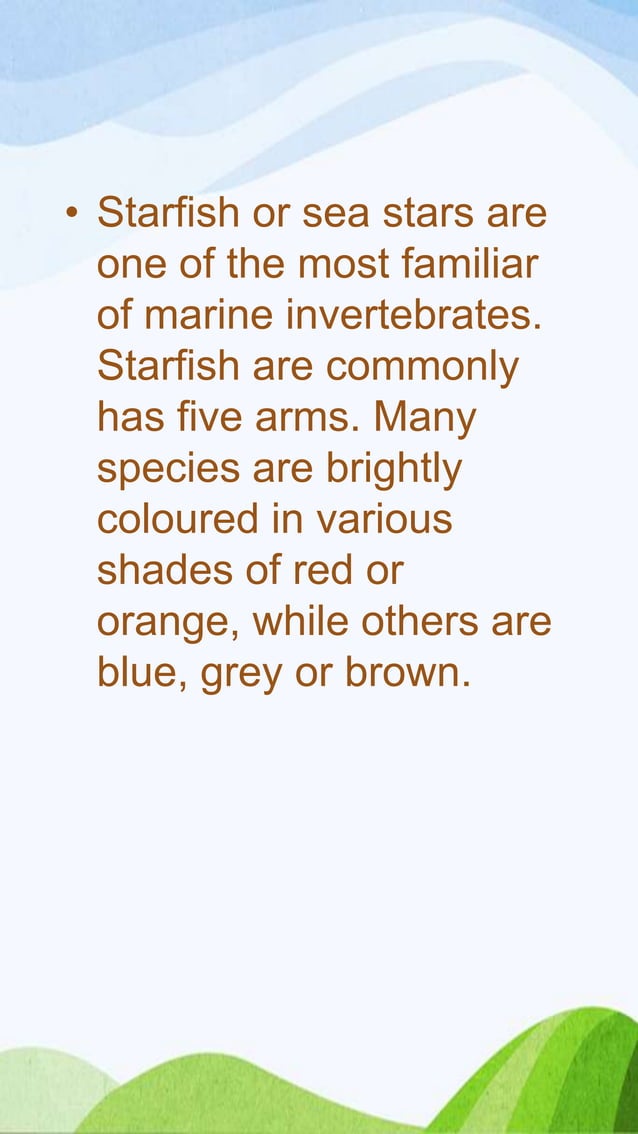 Star sea - Starfish | PDF