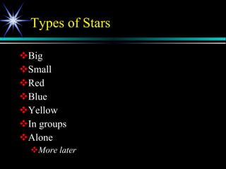 Stars galaxies powerpoint | PPT