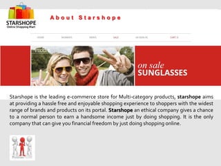 Star Shope E-Commerce Company | PPSX | Business | Business and Finance
