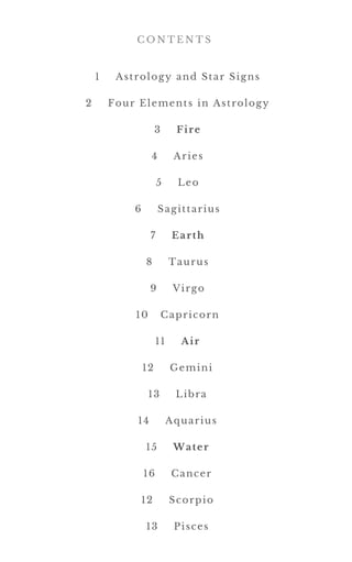 Star Signs and Character Traits | PDF