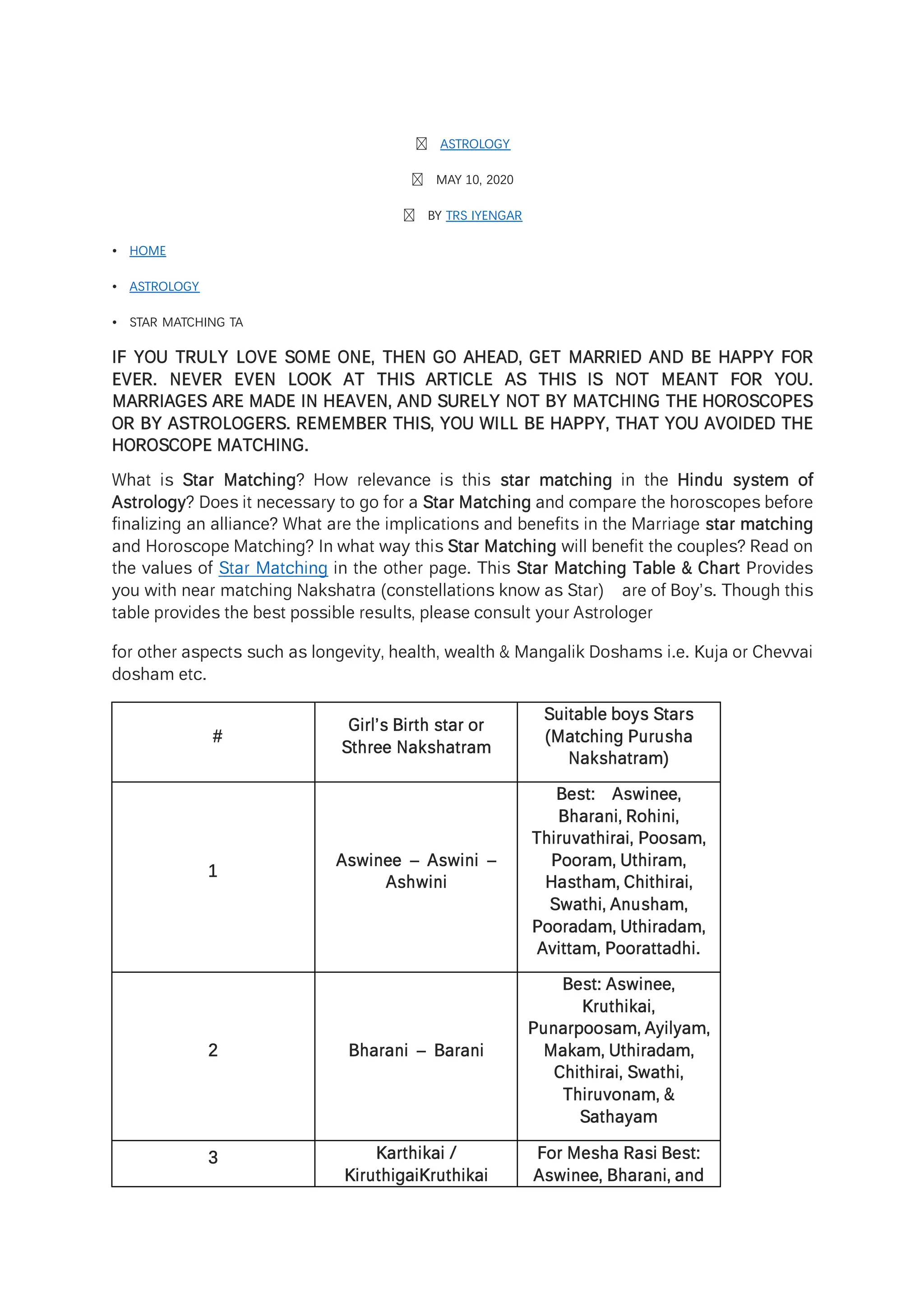 STARS MATCHING IN HOROSCOPES. FIR MARRIAGE.pdf