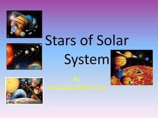 Stars of solar system | PPT