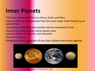 Stars of solar system | PPT