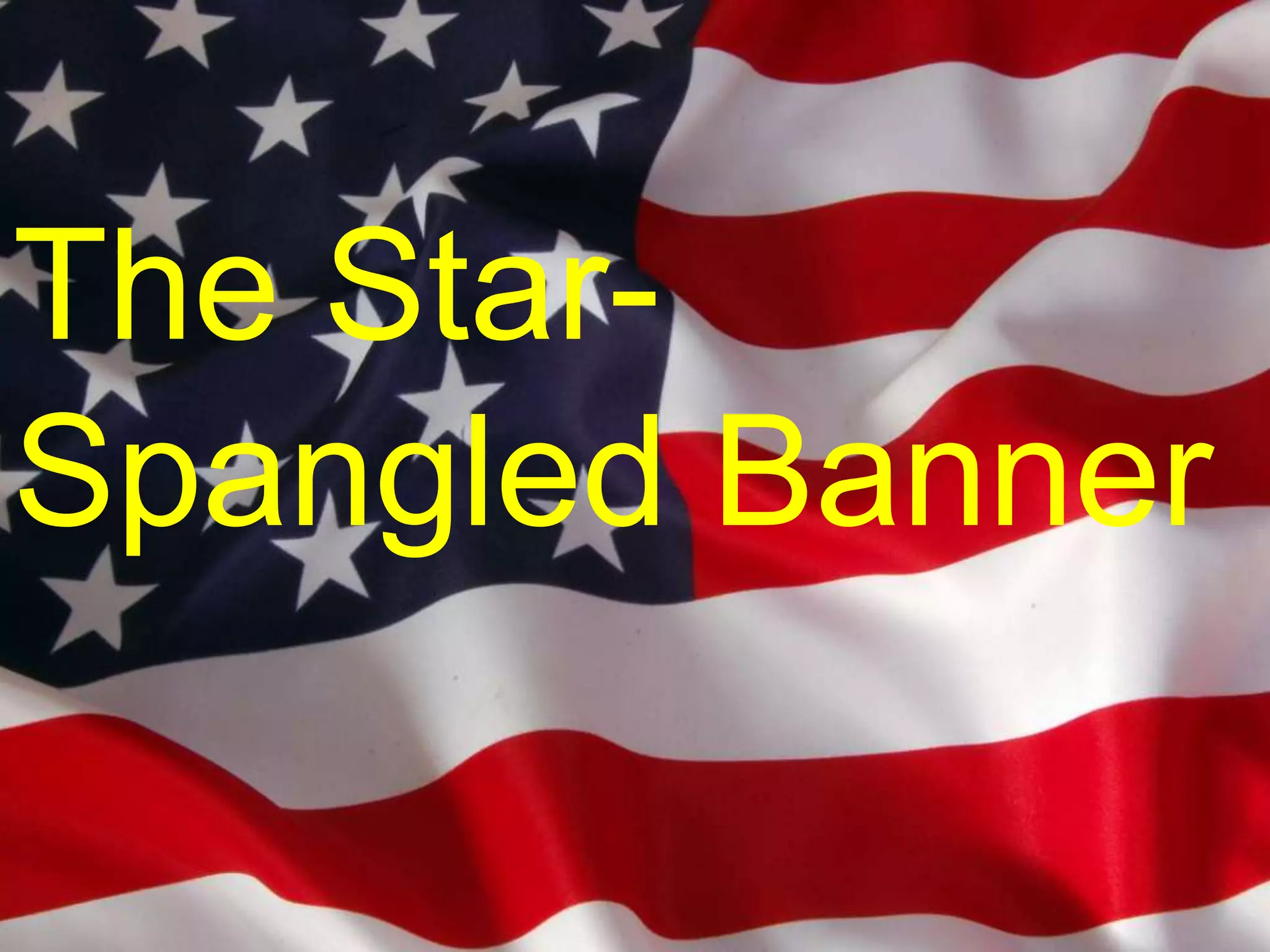 Star spangled banner | PPTX