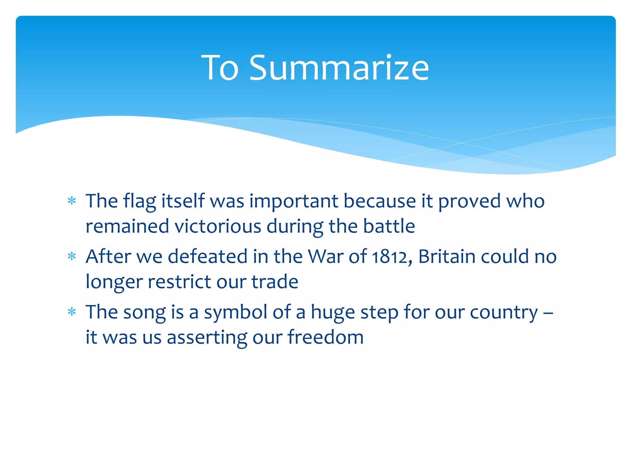 Star spangled banner | PPTX