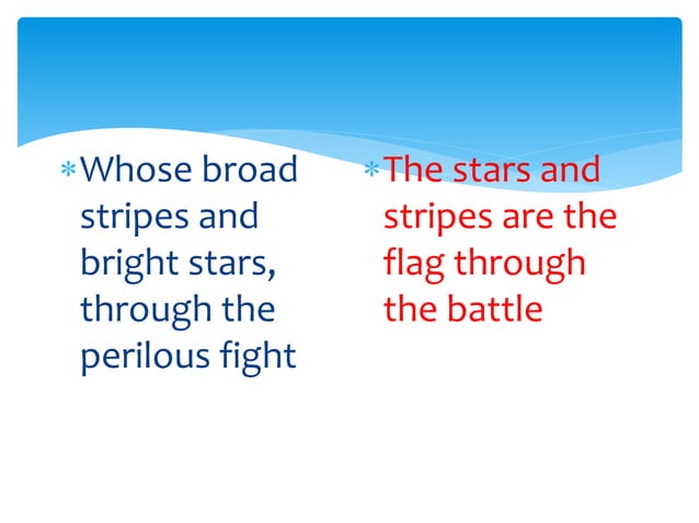 Star spangled banner | PPTX | Death, Injury, or Military Conflict ...