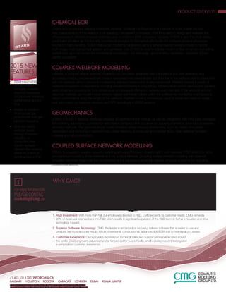 STARS - Thermal & Advanced Processes Reservoir Simulator by CMG | PDF