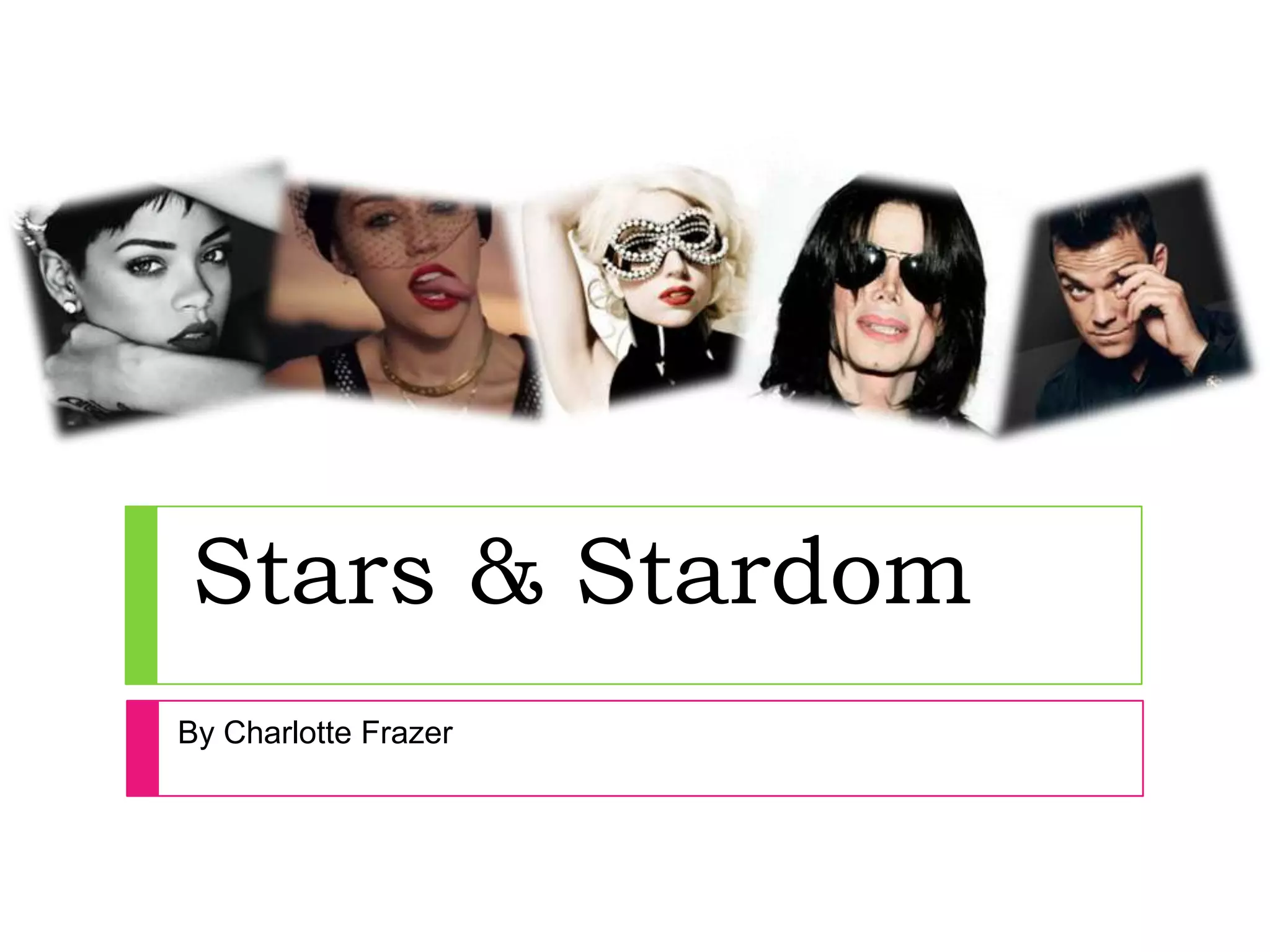 Stars & stardom | PPTX
