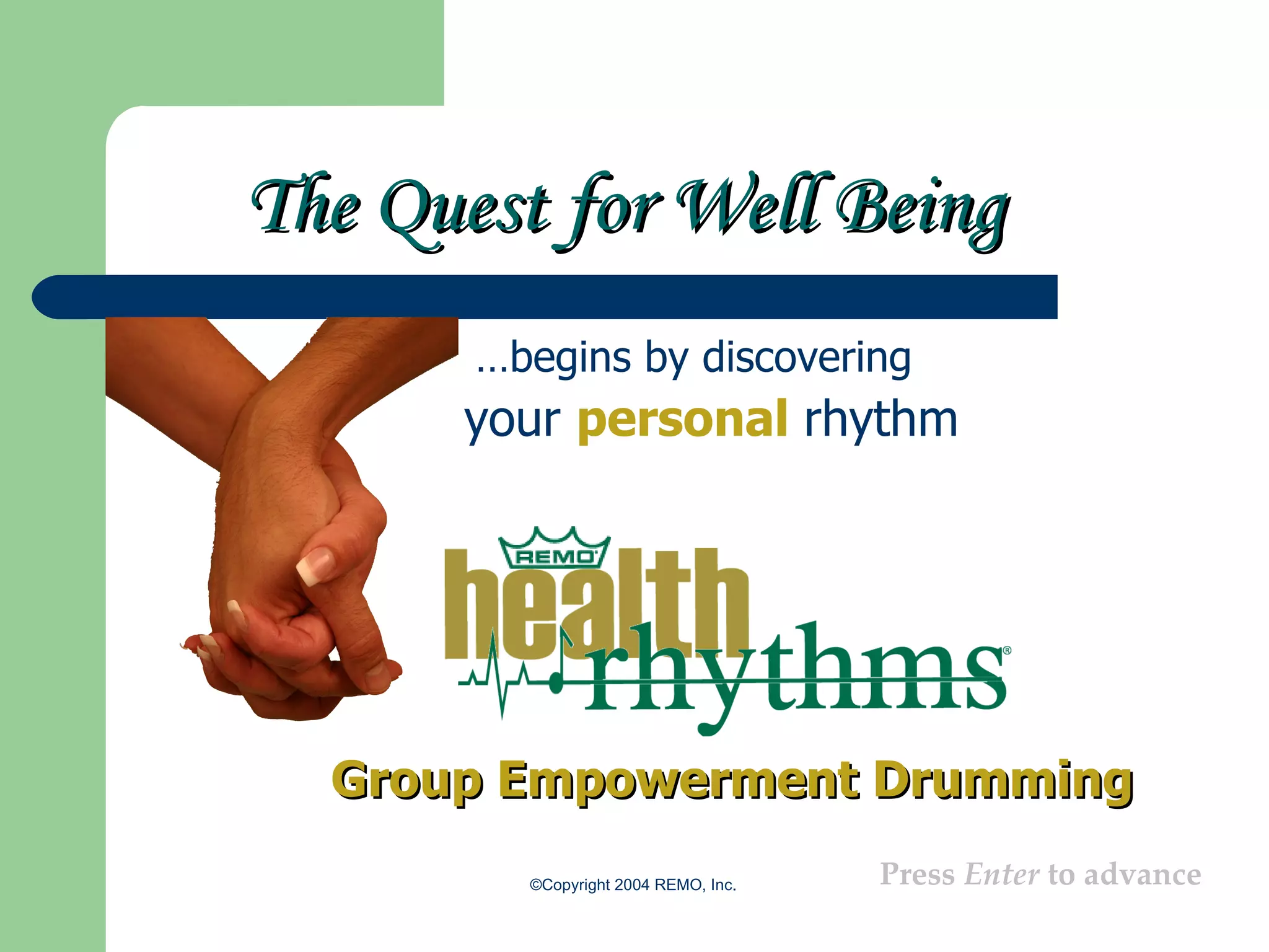 Start Health Rhythms Presentation | PPS
