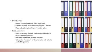 Start-of-Shift Checklist eAuditor Audits & Inspections | PPT