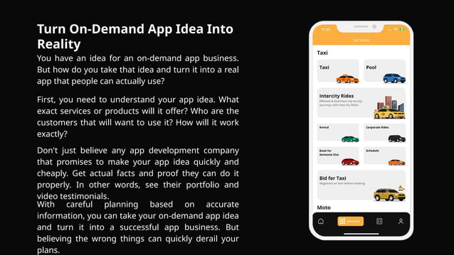 Start On-Demand Business - How To Turn Idea Into Reality? | PPT