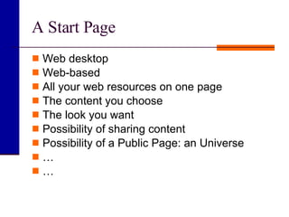 Start Pages And Libraries | PPT