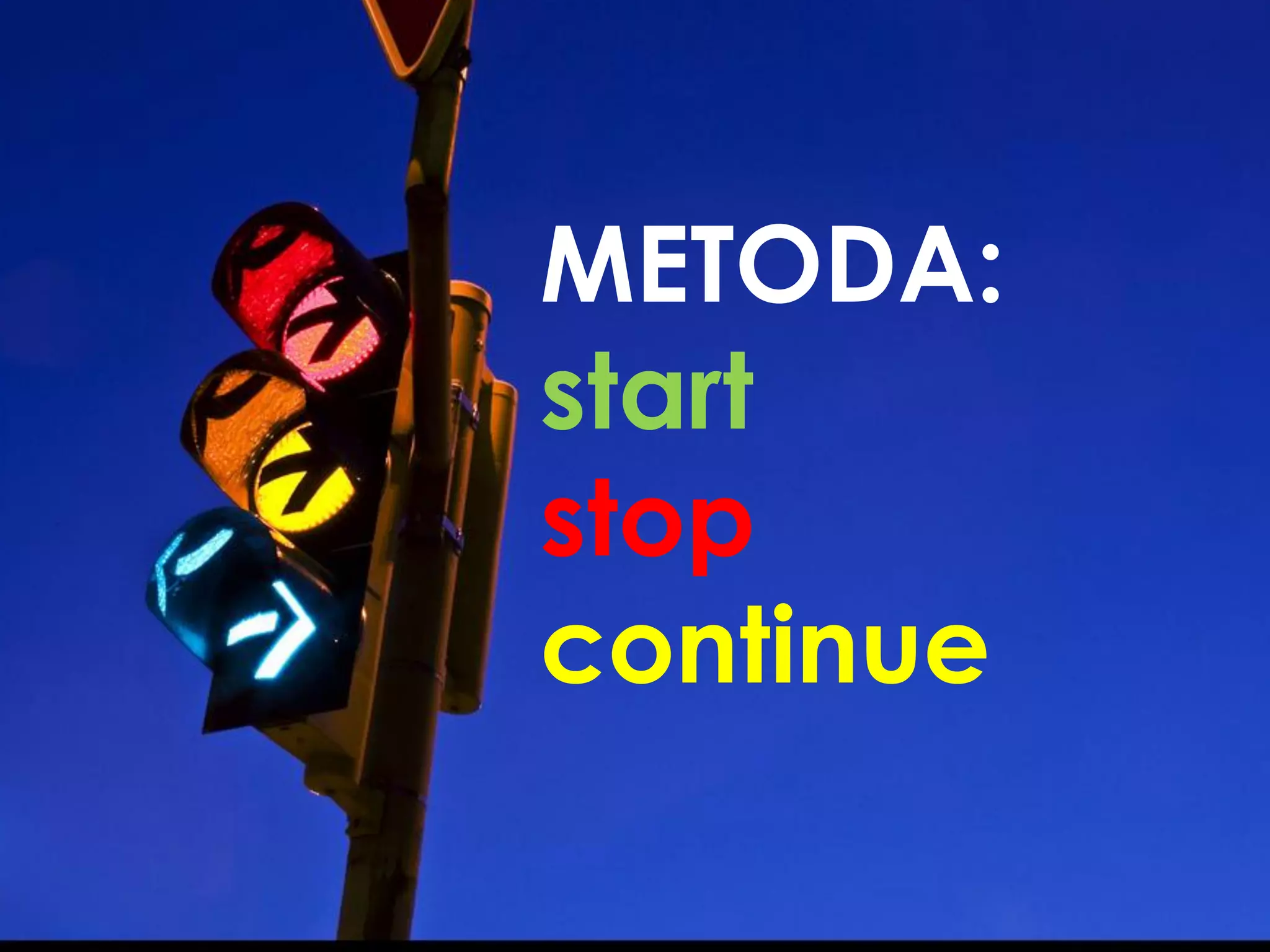 START STOP CONTINUE | PDF