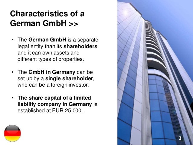 Start a GmbH in Germany