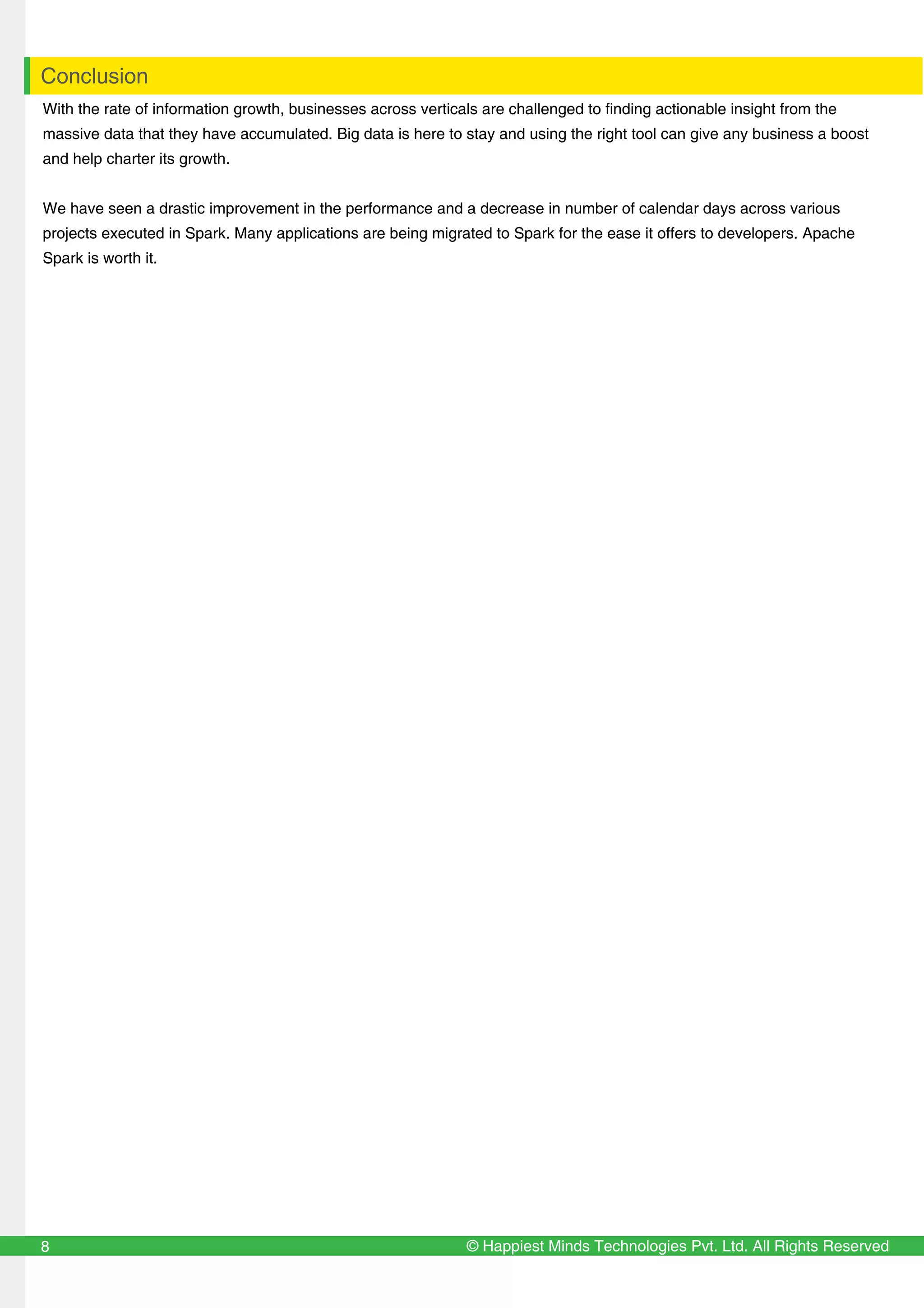 Started With Apache Spark Pdf Databases Computer Software And Applications