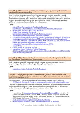 Startegic plan for biodiversity | PDF