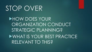 STRATEGIC PLANNING SLIDE FOR EDUCATIONAL LEADERS | PPTX