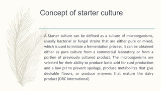 Starter culture definition, starter culture selection, starter culture ...