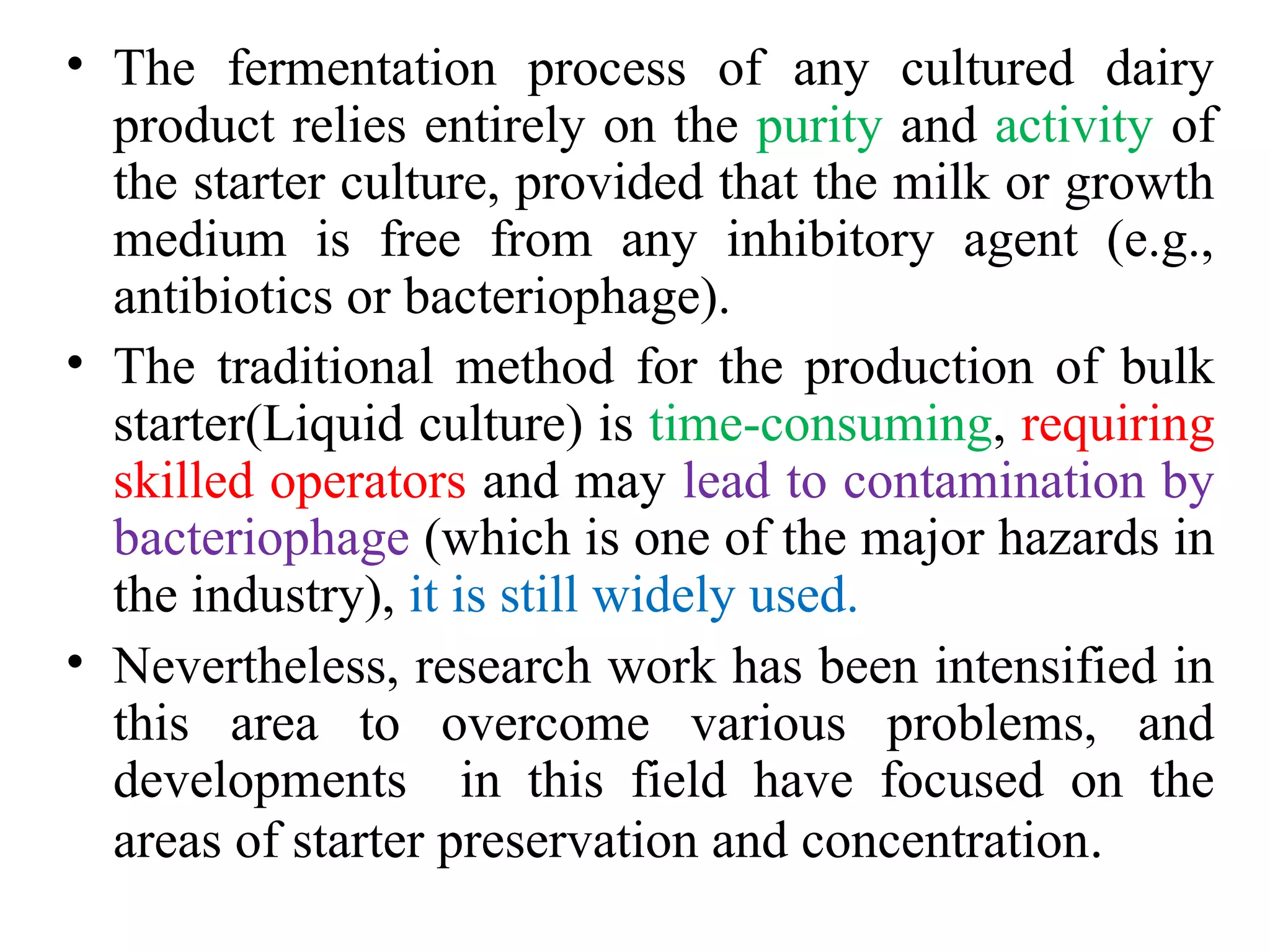 Starter culture technology | PPT