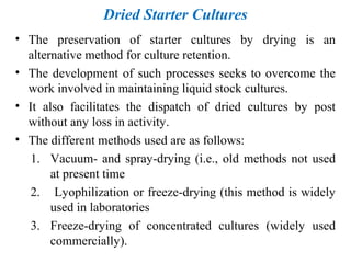 Starter culture technology | PPT
