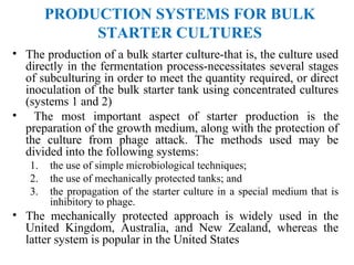 Starter culture technology | PPT