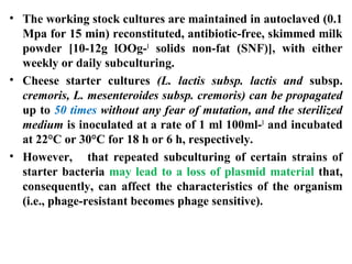 Starter culture technology | PPT
