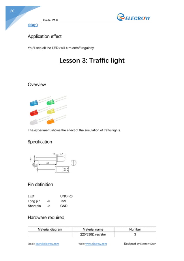 Arduino: Starter kit for arduino(manual de usuario) | PDF