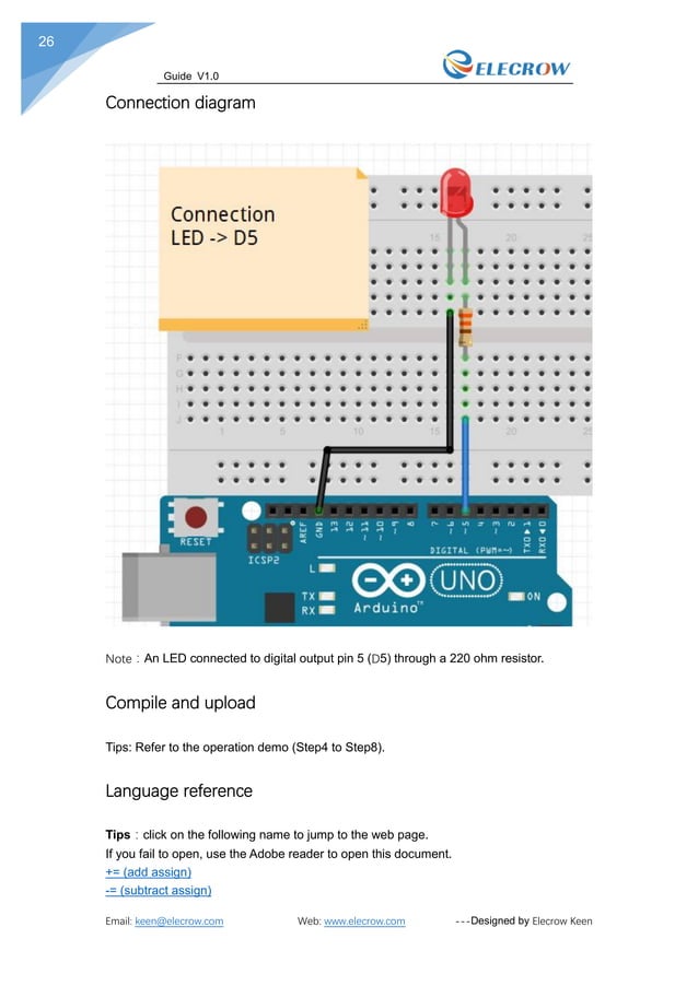 Arduino: Starter kit for arduino(manual de usuario) | PDF