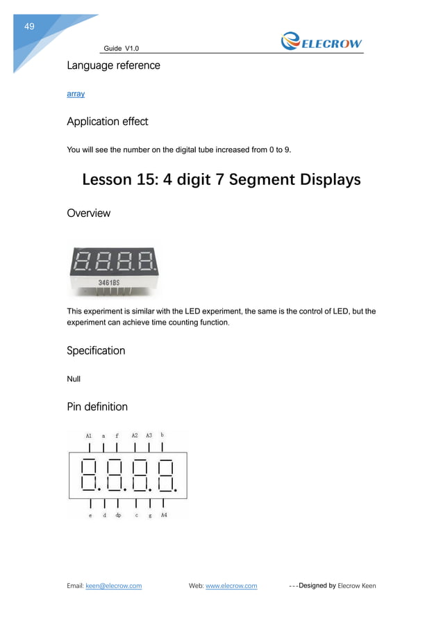 Arduino: Starter kit for arduino(manual de usuario) | PDF