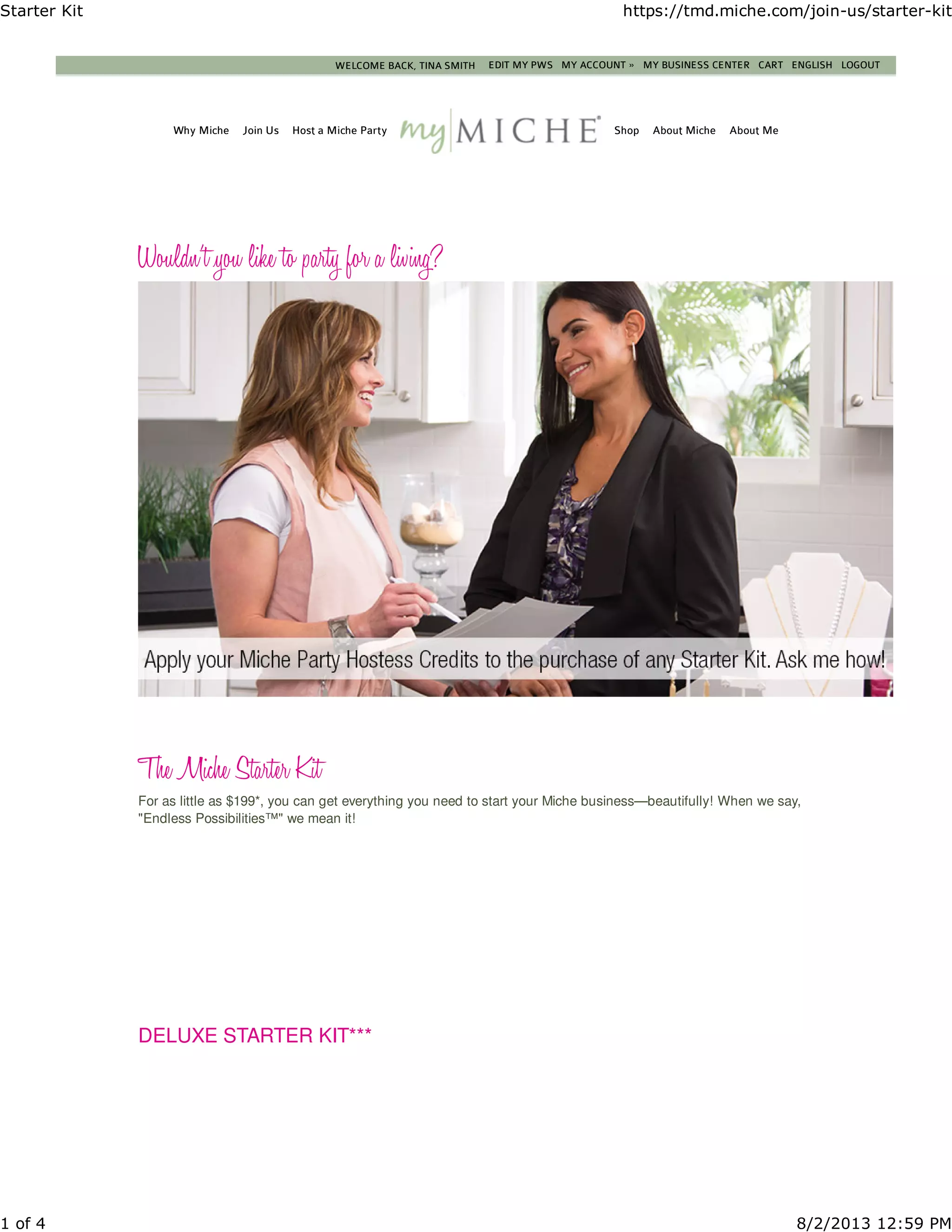 Miche Starter Kit Options | PDF