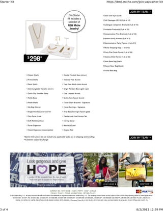 Miche Starter Kit Options | PDF
