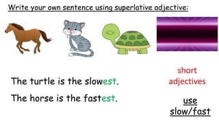 Starter lesson 1 comparative and superlative edited version | PPT