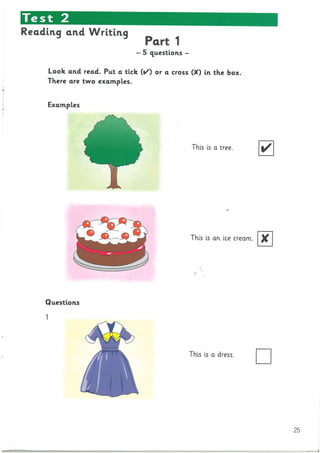 Starters 2 test 2 | PDF