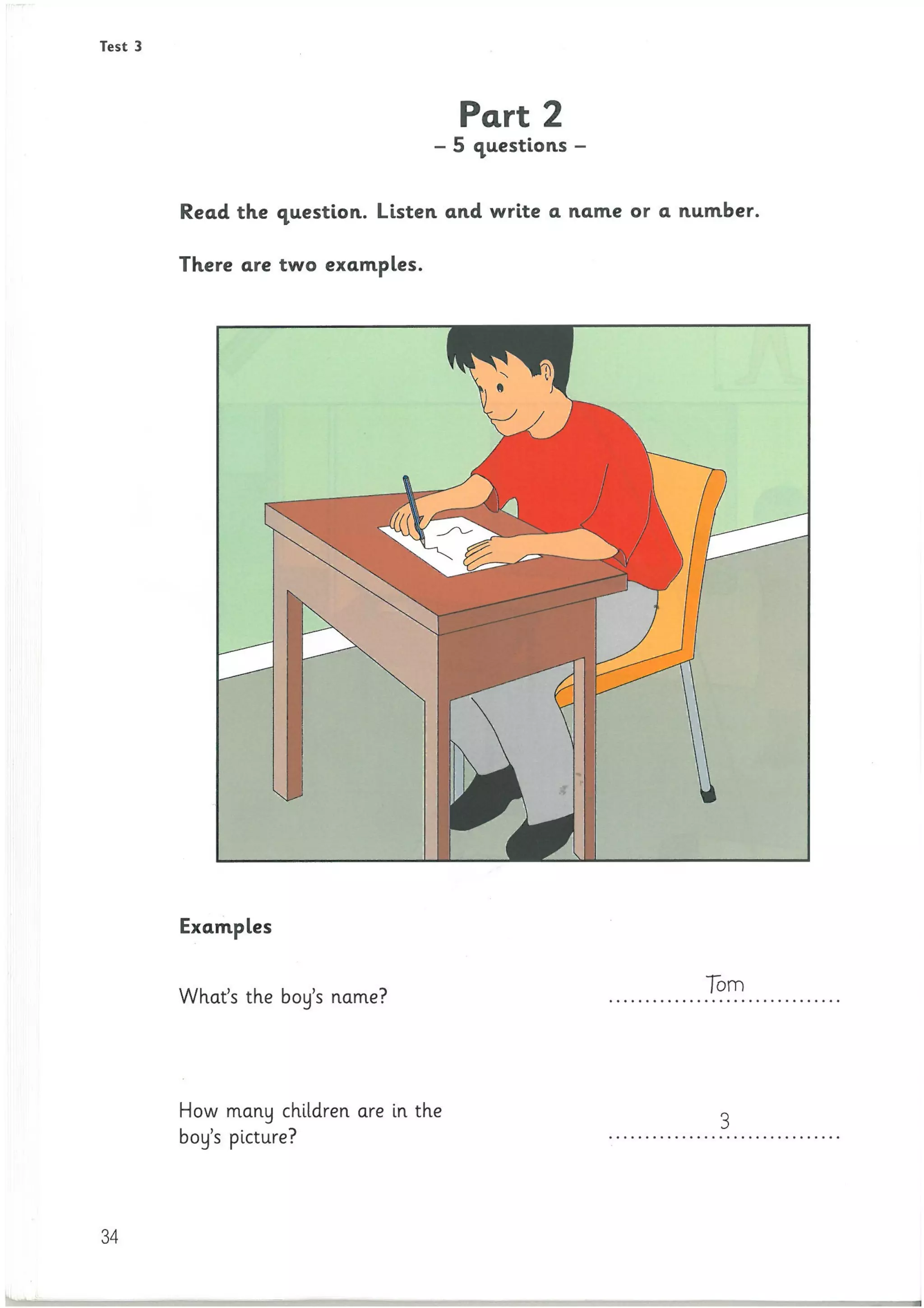 Starters 2 test 3 | PDF