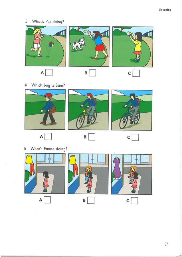 Starters 2 test 3 | PDF