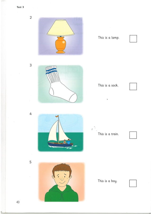 Starters 2 test 3 | PDF